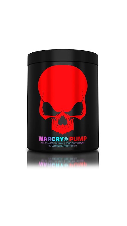 WARCRY PUMP 400G/20 DOZA FRUIT PUNCH