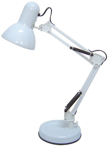 Samson stona lampa metal E27 60W belo H49cm