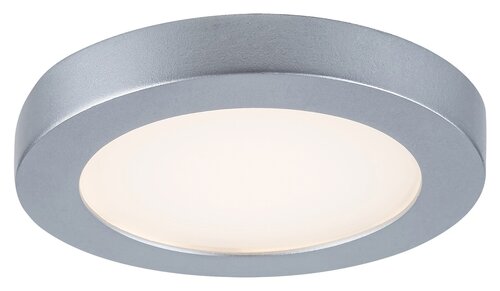 Coco LED panel kupatilski crni D8,5cm 3W 4000K srebrni IP44