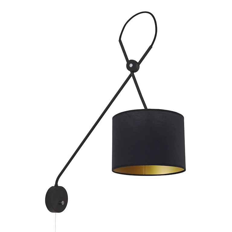 Zidna lampa VIPER BLACK I