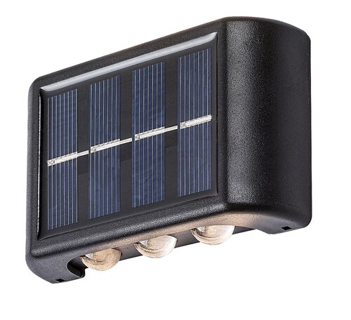 Kangton spoljna solarna crna plastična lampa 1,2W 8lm 3000K DC 1,2V 600mAh IP44