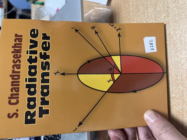 radiative transfer chandrasekhat