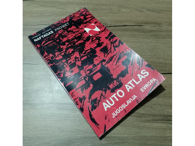 Jugoslavija Evropa AUTO ATLAS