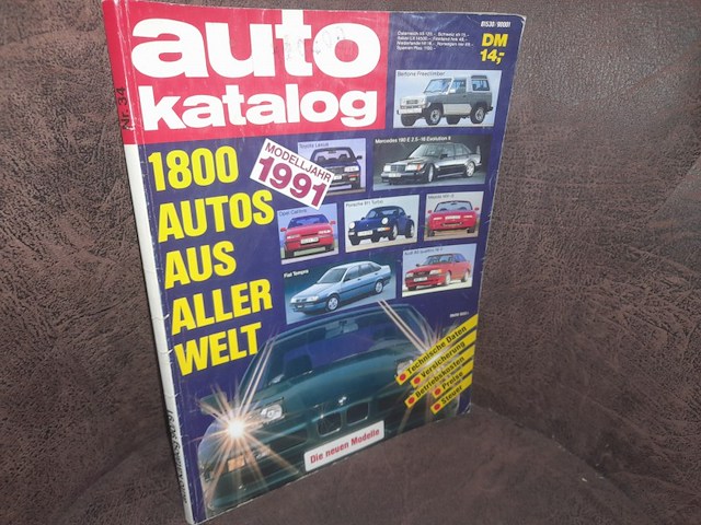 1991. AUTO KATALOG, GERMAN - 34