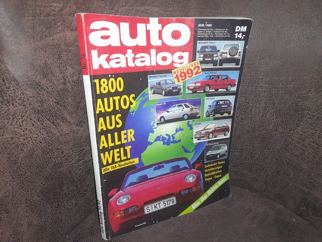 1992. AUTO KATALOG, GERMAN - 35