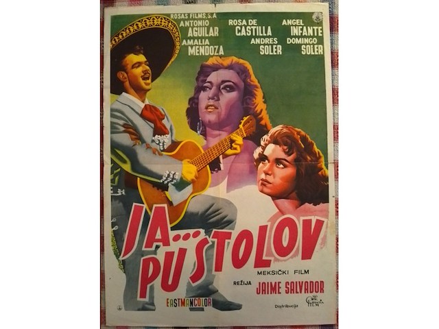 plakat JA... PUSTOLOV