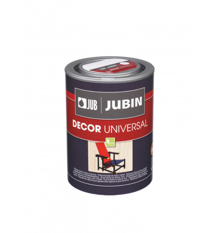 JUB Pokrivna boja Jubin Decor Universal T. Rj. 8 Gl. 0,65 (Jud)