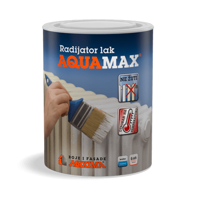 AQUAMAX Radijator lak emajl za radijatore i radijatorske cevi 0.65L