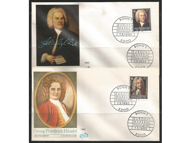 Nemačka,Europa CEPT-Godina muzike 1985.,FDC