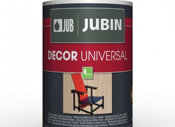 JUB Pokrivna boja Jubin Decor Universal Glos 1001 0,65 L (Jud)