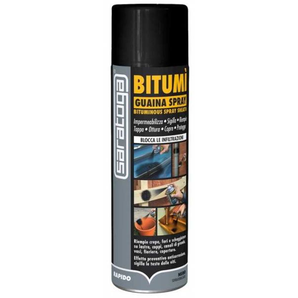 Saratoga Sprej bitumi 500ml (tečni bitumen) crni 541832