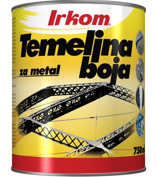 Temeljna (osnovna) boja za metal Crvena 0.75l