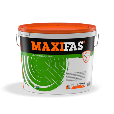 MAXIFAS Color tonirana, fasadna boja, na bazi akrilata 0.65L, oker