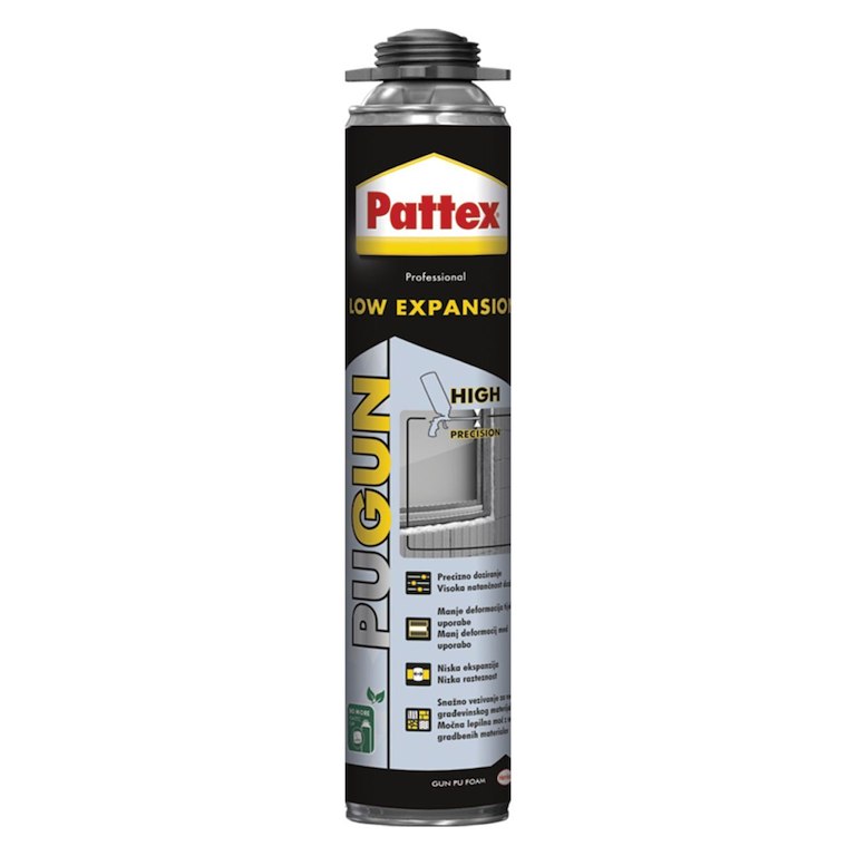 Poliuretanska pena Pattex PRO Low Expansion 700ml