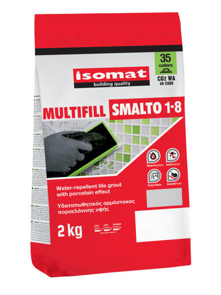 MULTIFILL SMALTO fug masa na bazi cementa Light Grey 2kg