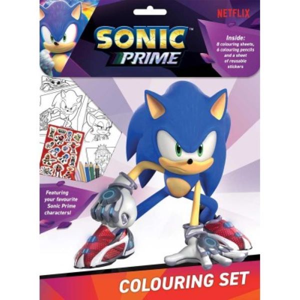 SONIC PRIME BOJANKA SA BOJICAMA I NALEPNICAMA