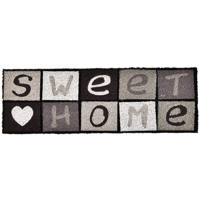 Luance Otirač Sweet Home 25x75cm Coco Siva