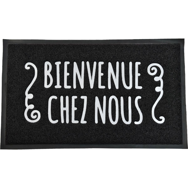 Luance otirač Bienvenue 45x75cm PVC crna