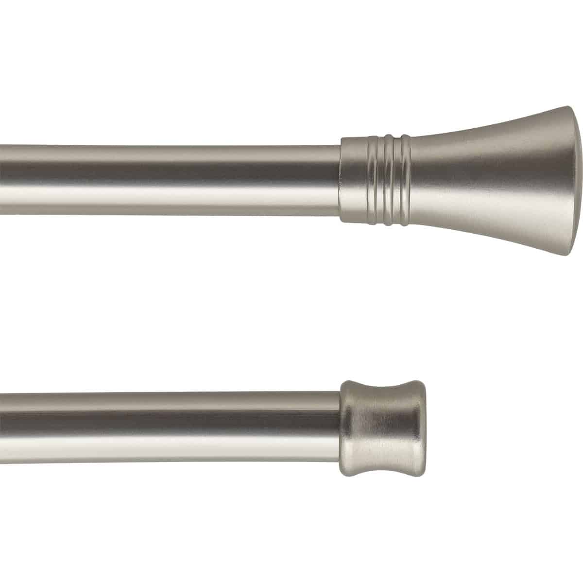 Luance Razvlačna garnišna set 120-210cm Finial Lotus Srebrna