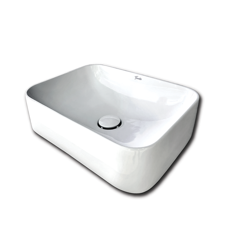 Lavabo Fluenta round mini nadgradni 500x360