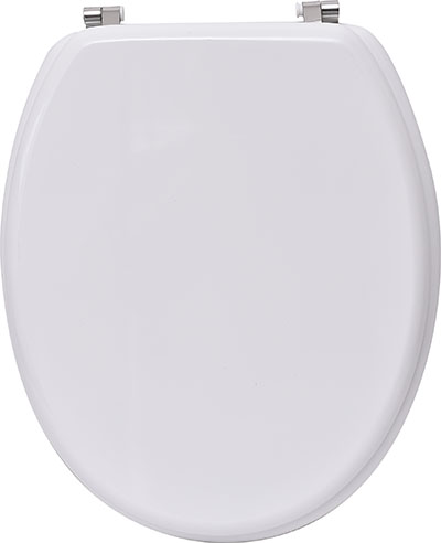 Tendance WC daska sa inox okovima 37,5x46cm MDF Bela