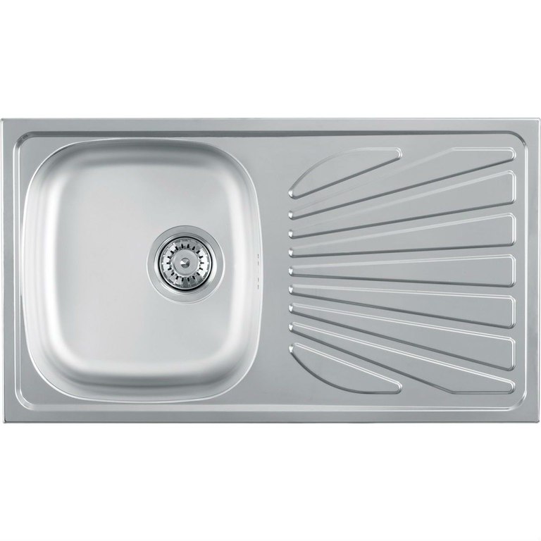 Inox sudopera Luna flex 770x435 otvor sifona fi 90 jednodelna