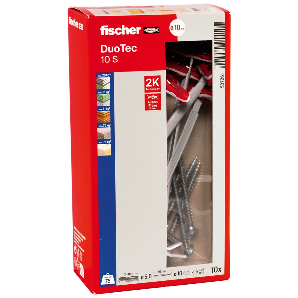 Fischer DuoTec 10 S + iver vijak