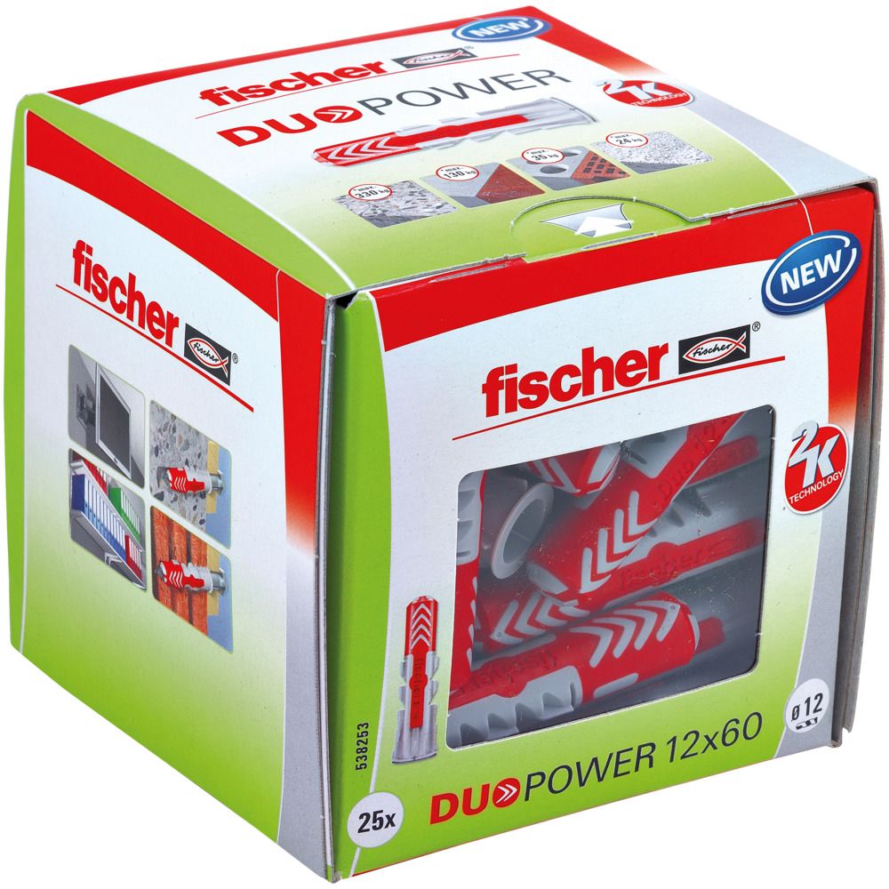 Fischer DuoPower 12x60 25kom