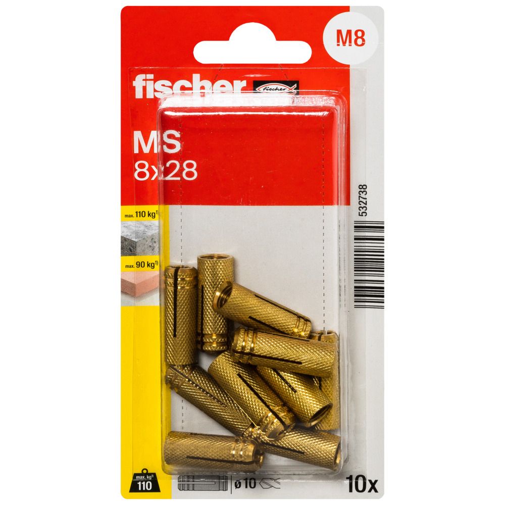 Fischer mesing MS 8x28