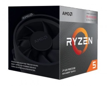 AMD Ryzen 5 3400G 4 cores 3.7GHz (4.2GHz) Box (YD3400C5FHBOX) procesor