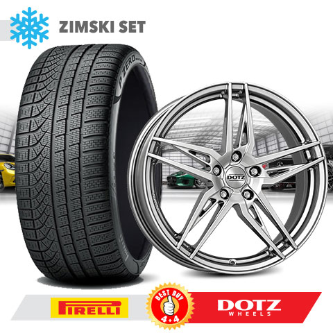 255/40 R19 SET Z PIRELLI + DOTZ INTERLAGOS SIL 5/108