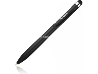 TARGUS Antimicrobial 2-in-1 Stylus &amp; Pen For Smartphones and Touchscreens black