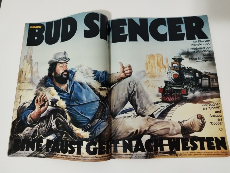 Bud Spenser Bravo 1991 Vintage sa posterima