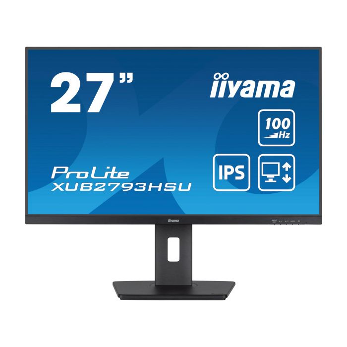 Monitor 27" Iiyama XUB2793HSU-B6 IPS 1920x1080/100Hz/1ms/HDMI/DP/USB/zvučnici