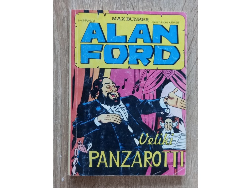 Alan ford Borgis broj 62 Veliki Panzarotti