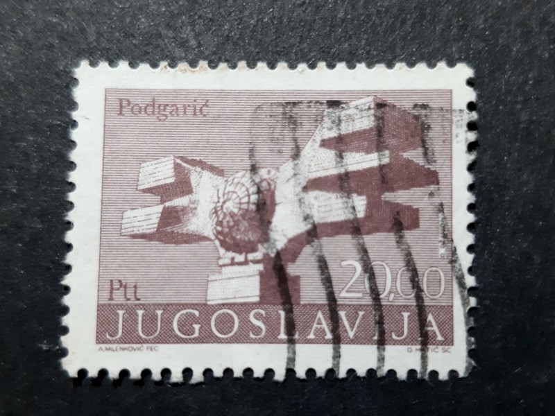 Jugoslavija 20din -Podgaric