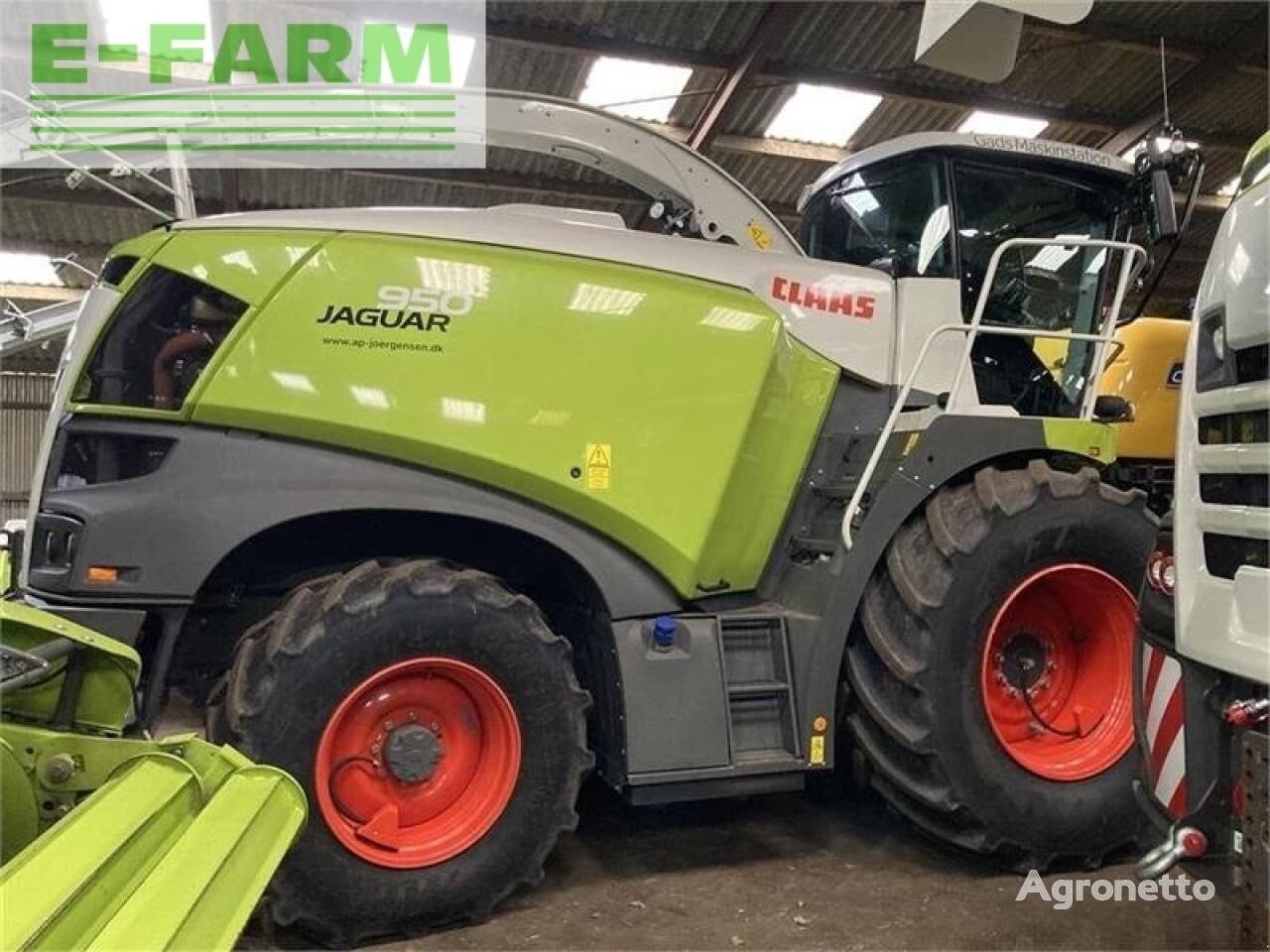 Claas jaguar 950-4wd 502 model adapter za žito