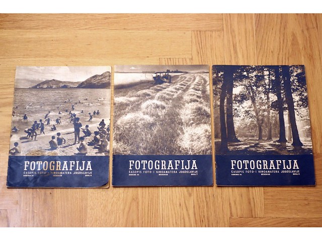 Fotografija - časopis - brojevi 7, 8, 9 - 1950