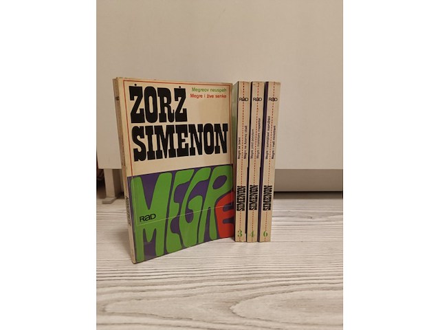 Megre 2,3,4,6 - Žorž Simenon