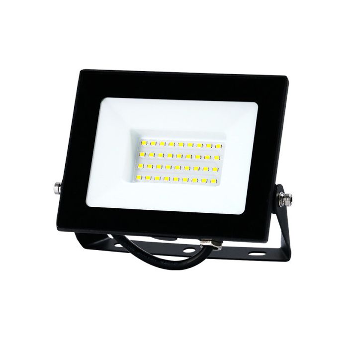XLED 30W LED reflektor 6500K,2510Lm,IP65,AC220-240V,crni M.No.12002425-b