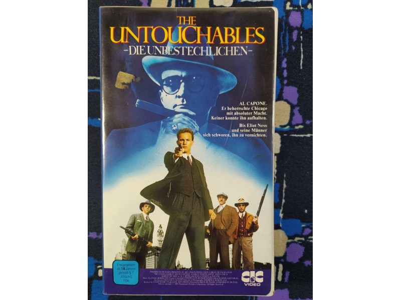 THE UNTOUCHABLES / Nesalomivi (VHS)