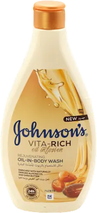 Johnson's
VITA-RICH oil infusion REJUVENATING kupka - bademovo ulje i shea puter, 400 ml