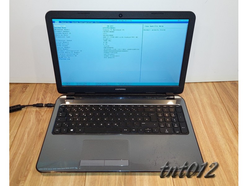 == COMPAQ 15 / AMD E1-2100 / 4Gb / 15,6 LED ==