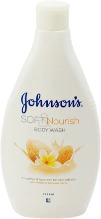 Johnson's
SOFT Nourish kupka - ulje badema i aroma jasmina, 400 ml