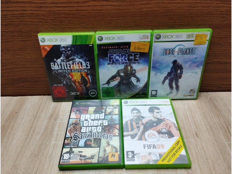 Igrice za XBOX Lot Br 2