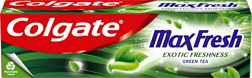 Colgate
MaxFresh EXOTIC FRESHNESS GREEN TEA pasta za zube, 75 ml