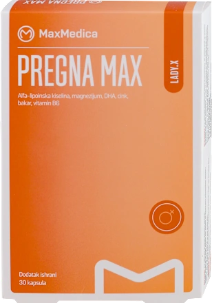 MaxMedica
PREGNA MAX kapsule, 30 kom
Dodatak ishrani