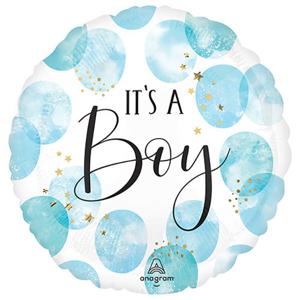 4569509
9″ Foil Baby Boy Blue Watercolor