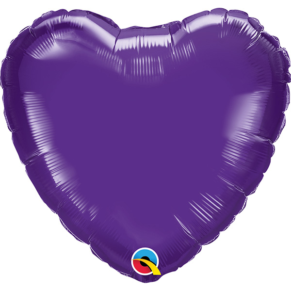 99645
18″ Foil Quartz Purple Heart