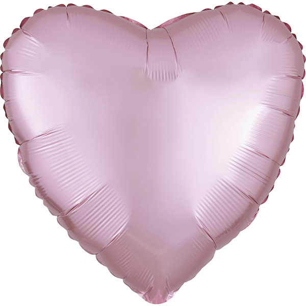 3990801
17″ Foil Heart Satin Luxe Pastel Pink